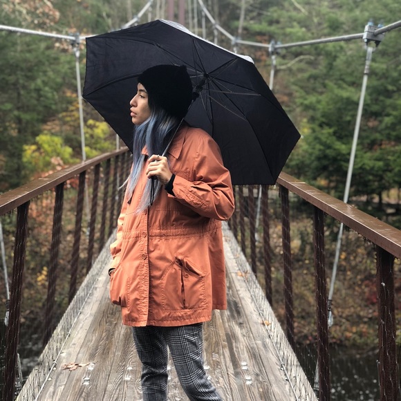 Jackets & Coats | Orange Light Rain Coat | Poshmark